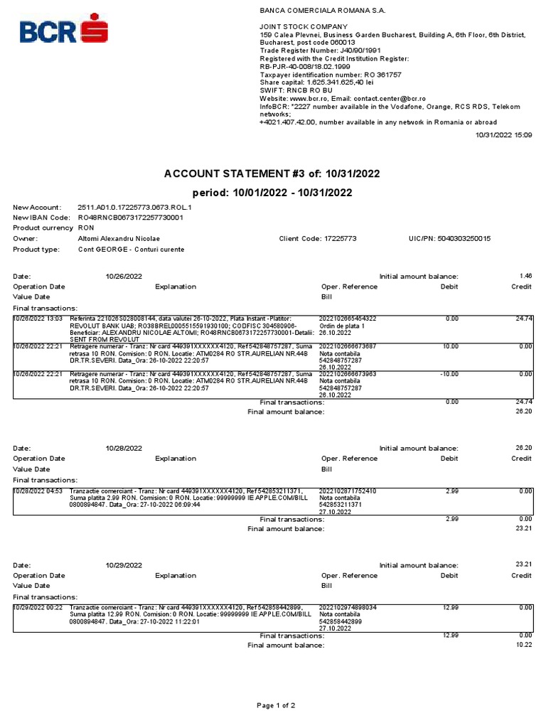 Extras Banca | PDF | Deposit Account | Banks