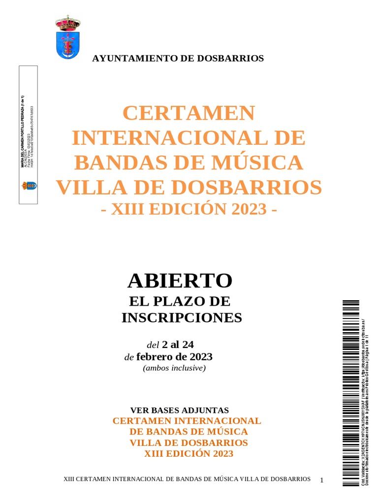 Bases Del Certamen | PDF | Youtube