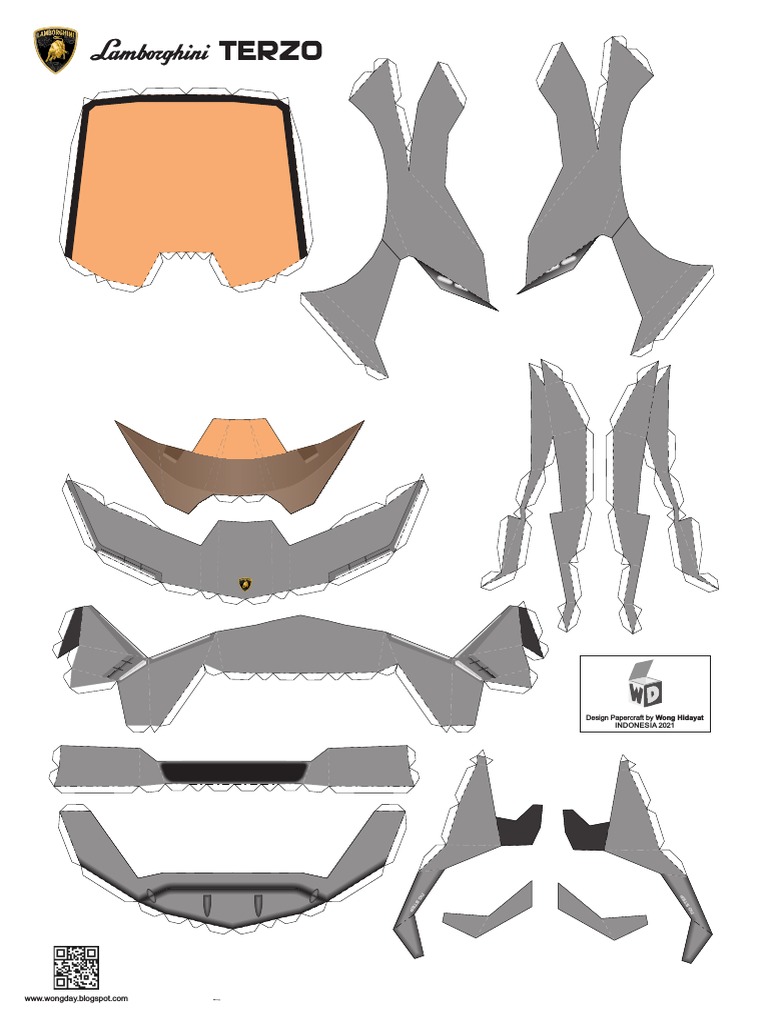 Lamborghini Papercraft Templates | PDF