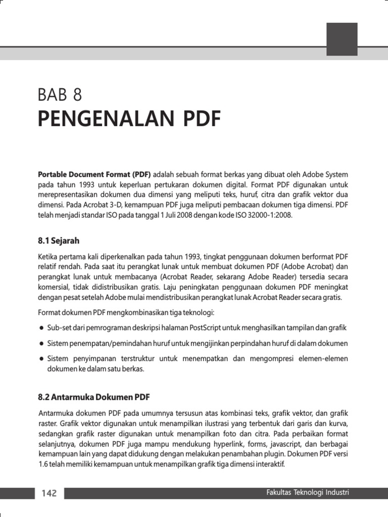 09 Bab 8 Pengenalan PDF | PDF