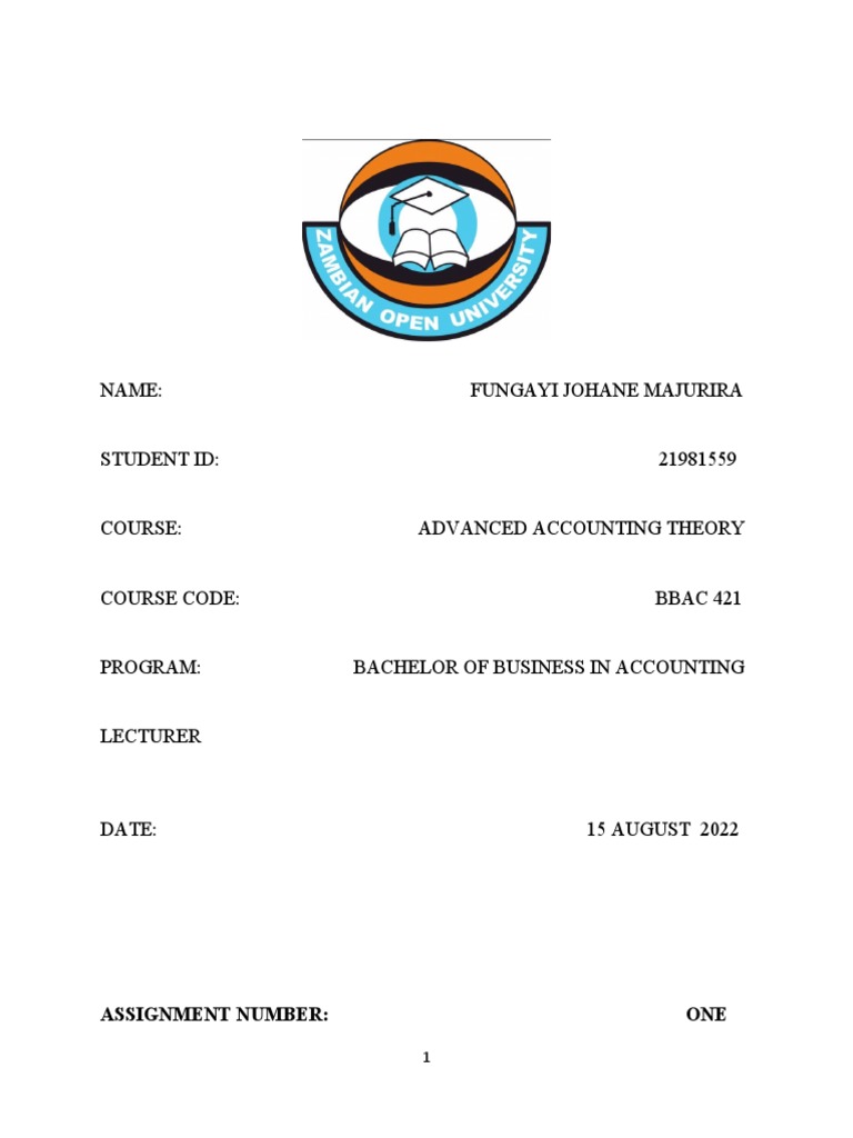 Advanced Theory Assignment 1 | PDF | Currency | Exchange Rate