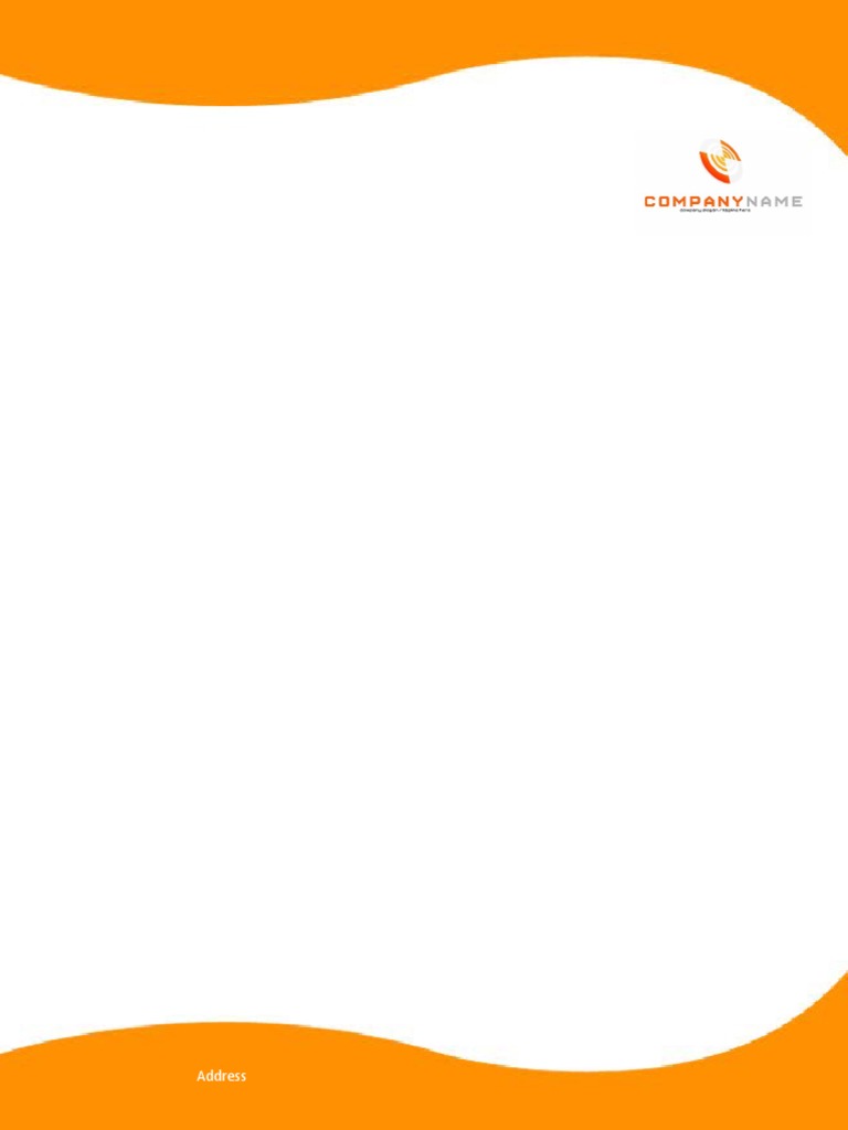 Letterhead Template | PDF
