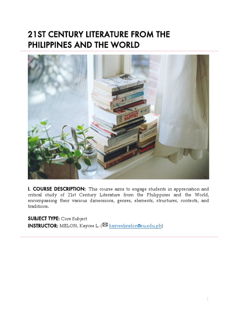 21st Century Literature Student Guide | PDF | Essays | Rubric (Academic)