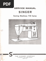Singer 4562 Owners Manual | PDF | Sewing Machine | Sewing