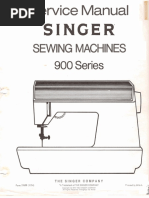Singer 1100/1120 Sewing Machine Instruction Manual | PDF | Sewing ...