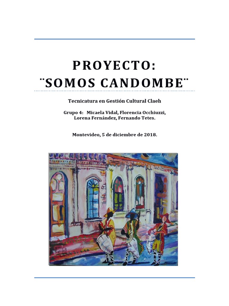 Grupo 4 SOMOS CANDOMBE | PDF | Uruguay | Facebook
