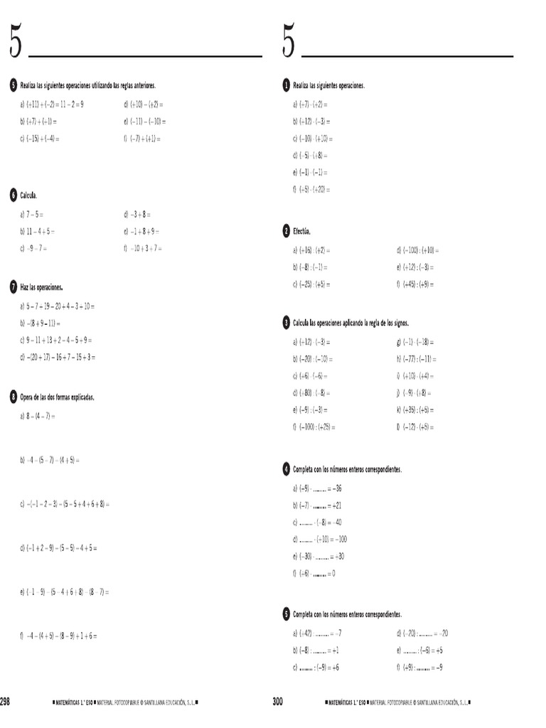 Adaptación Curricular Matemáticas 1 ESO | PDF