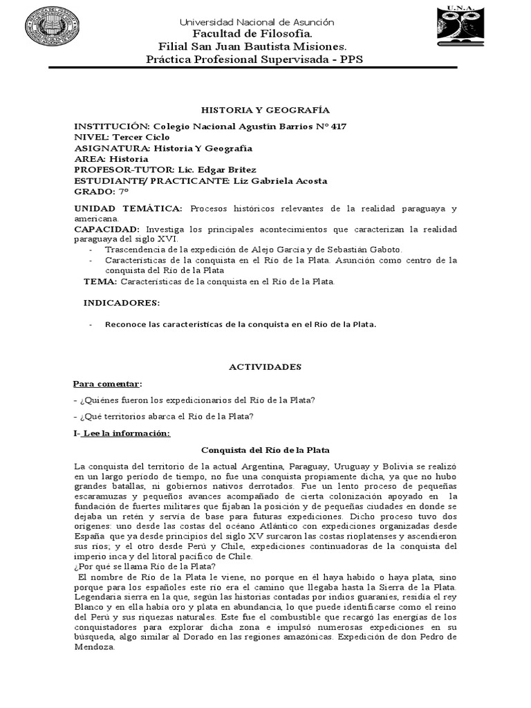 Historia - GEOGRAFIA PLAN CORRECTO | PDF | América del Sur | America latina