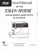 Singer 6233, 6234 & 6235 Service Manual | PDF | Sewing Machine | Gear