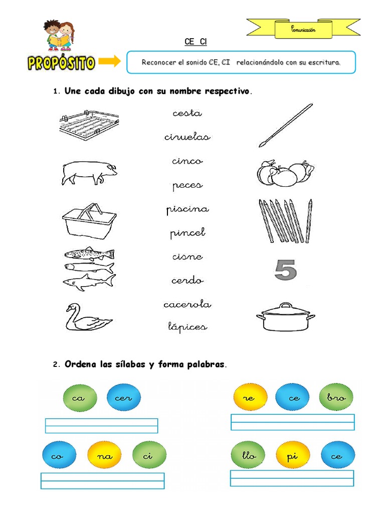 19 Lectoescritura Ce Ci | PDF