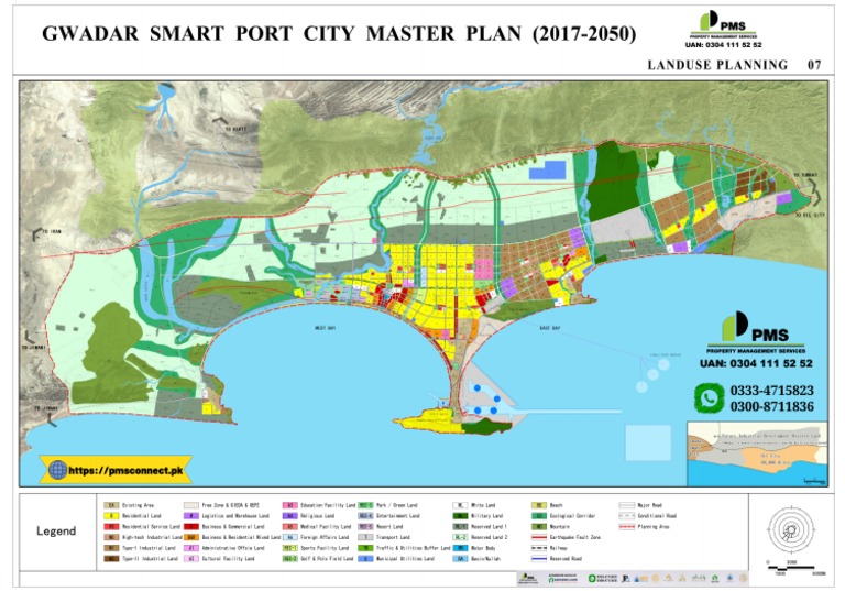 Gwadar Master Map 2050 | PDF