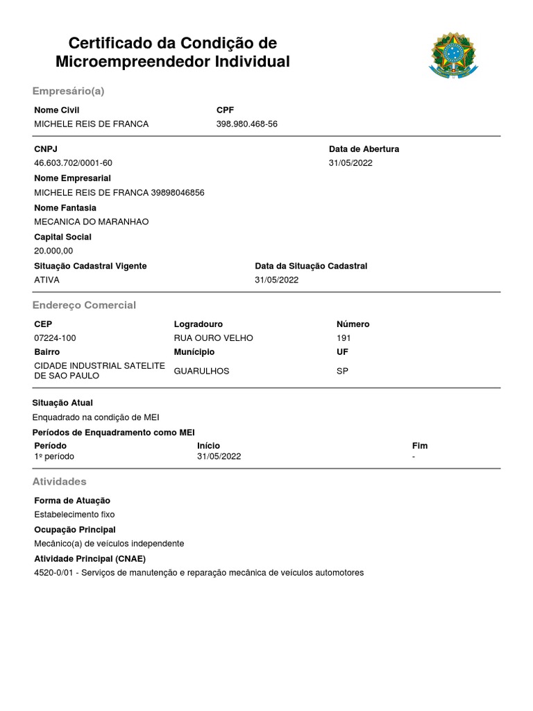 Ccmei 46603702000160 | PDF