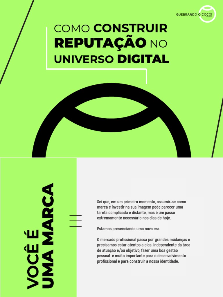 Quebrando Coco Voce e Uma Marca+v3 | PDF | Marketing | Gestão de marcas