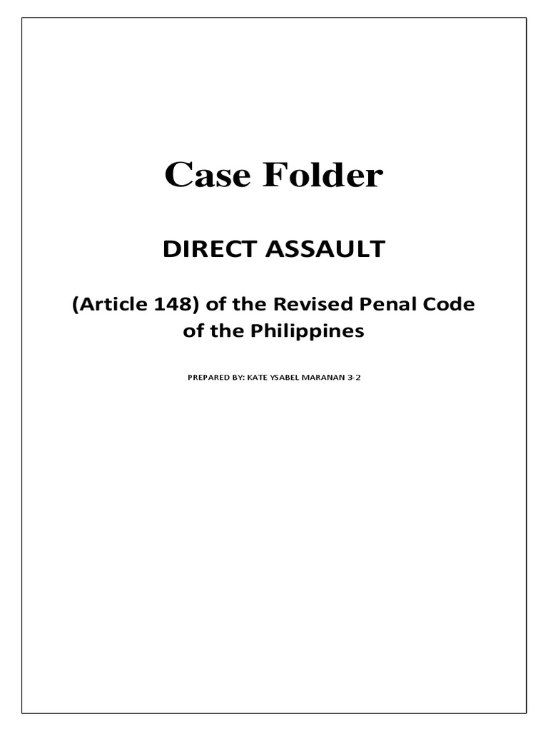 Maranan Case Folder | PDF | Fingerprint | Affidavit