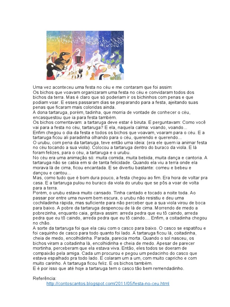 Festa No Céu | PDF | Tartaruga