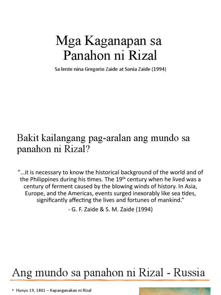 2-Panahon Ni Rizal | PDF