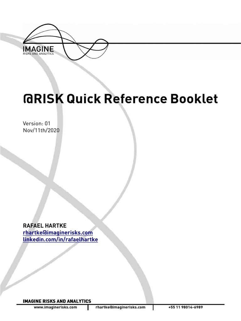 @RISK Quick Reference Guide | PDF