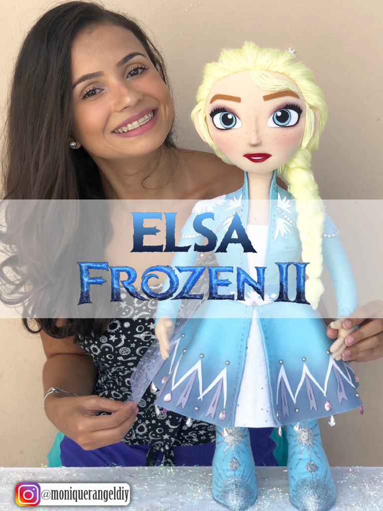 Molde Elsa - Molde Frozen 2 - Monique Rangel | PDF