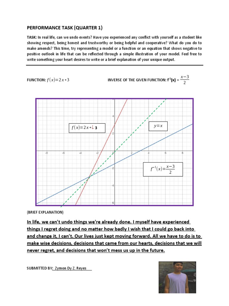 Performance Task Template | PDF