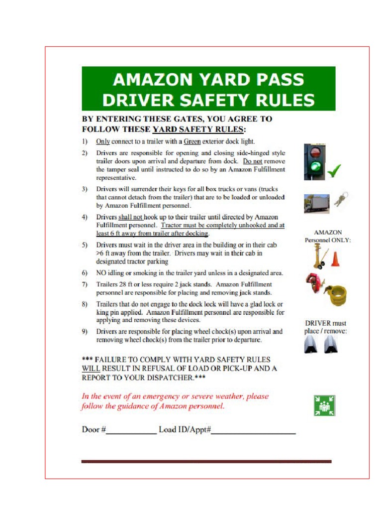 Yard Rules | PDF