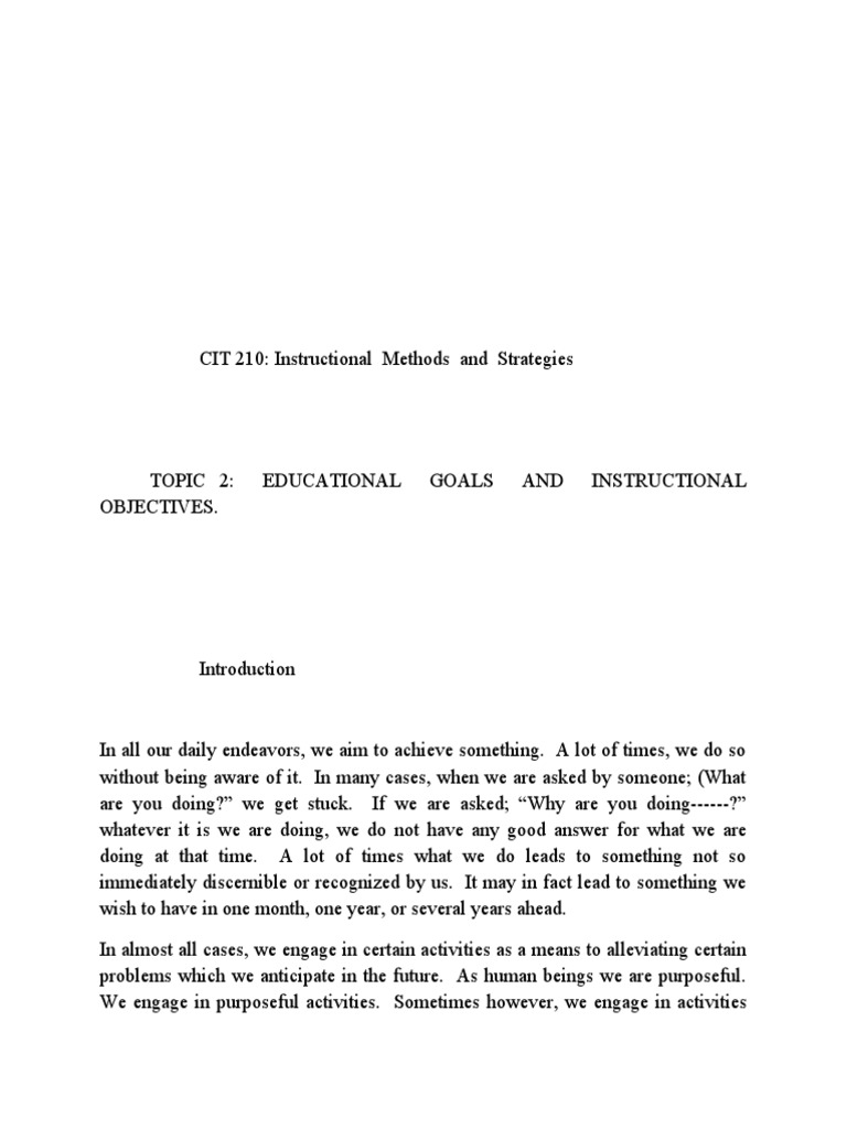 Cit 210 N0te 2 Pdf Learning Curriculum