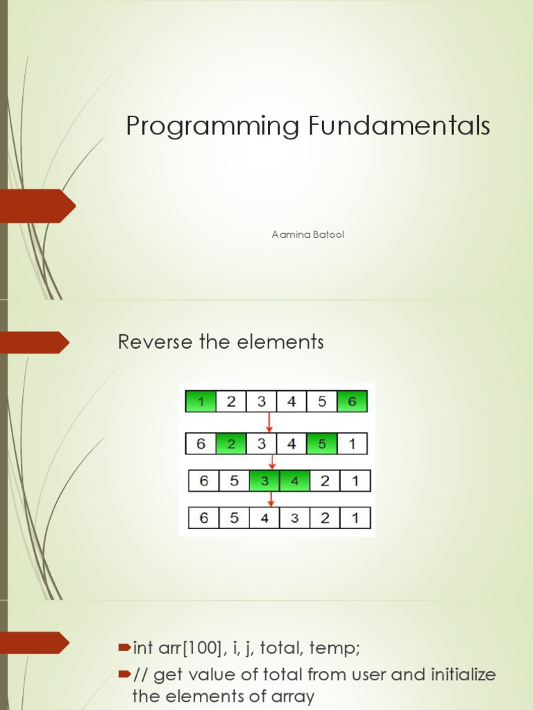 Arrays Practice Problems Pdf