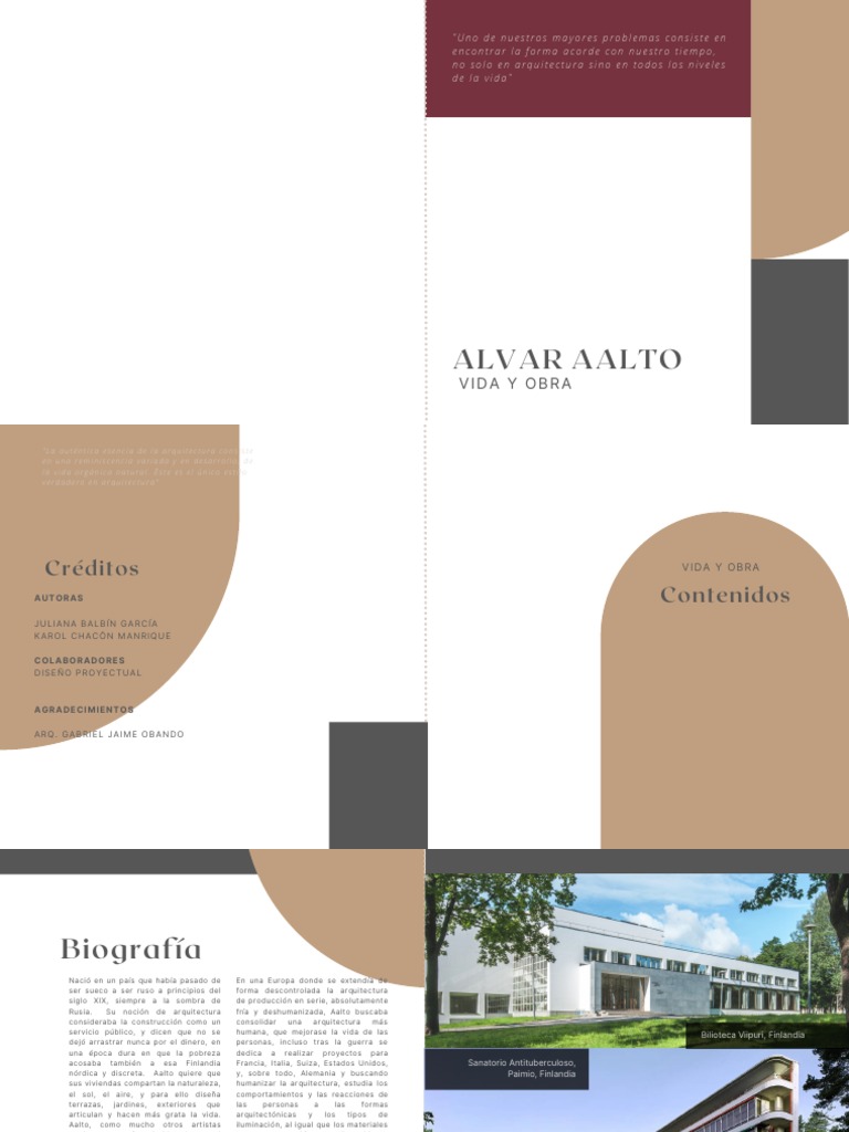 Alvar Aalto: Arquitectura Humana | PDF