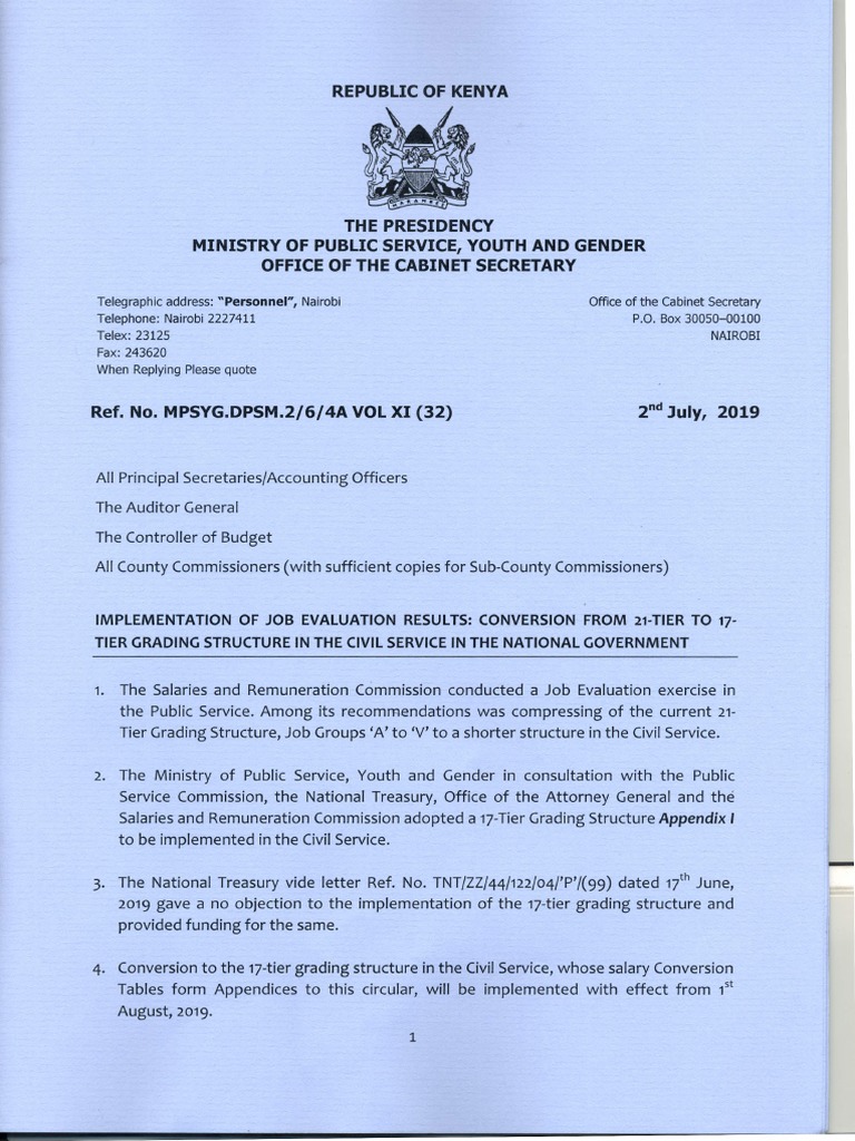 Je 17tier Grading Structure0001 | PDF