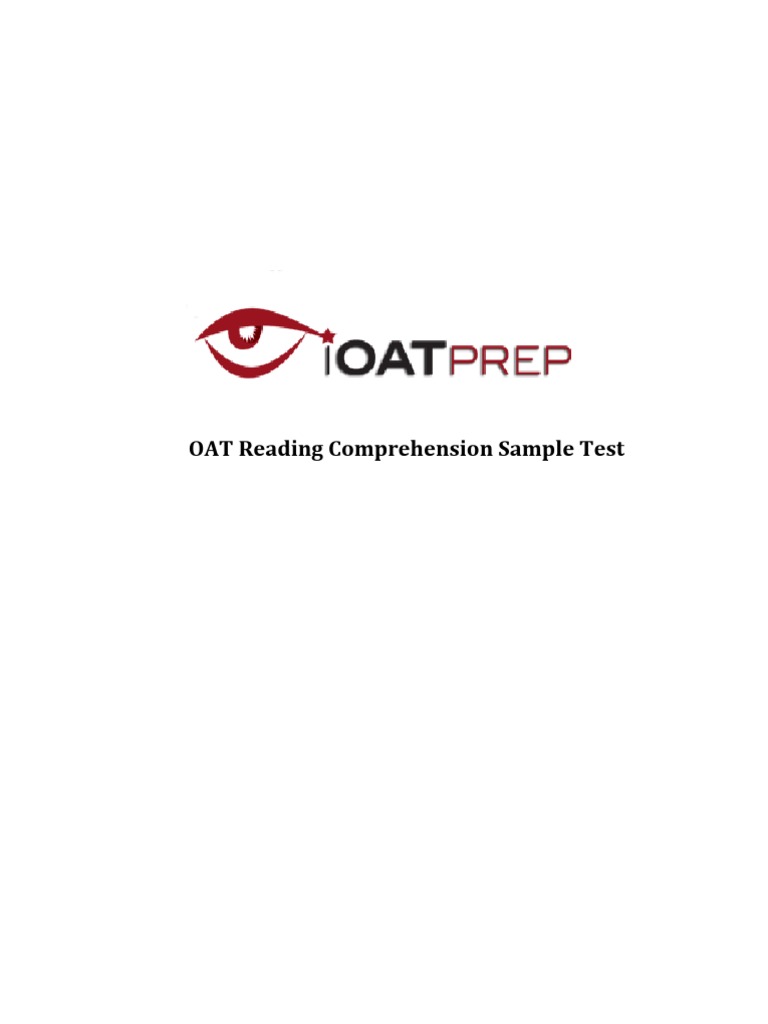 OAT Reading Comprehension Practice Test | Download Free PDF | Nervous ...