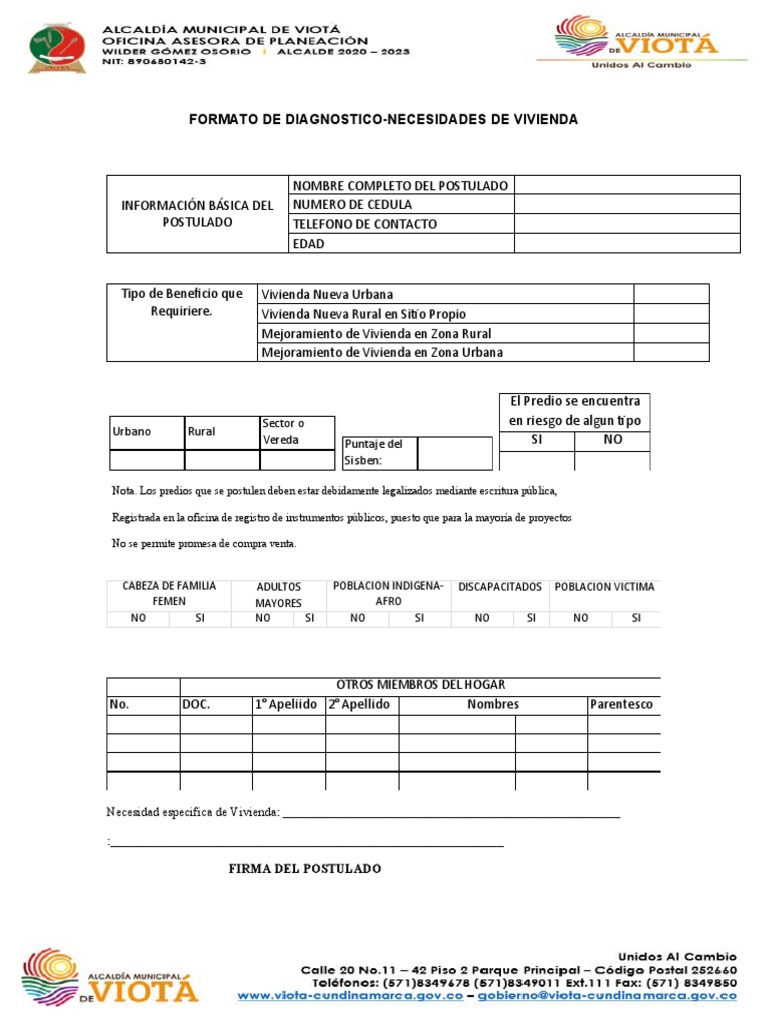 Formato-Diagnostico | PDF