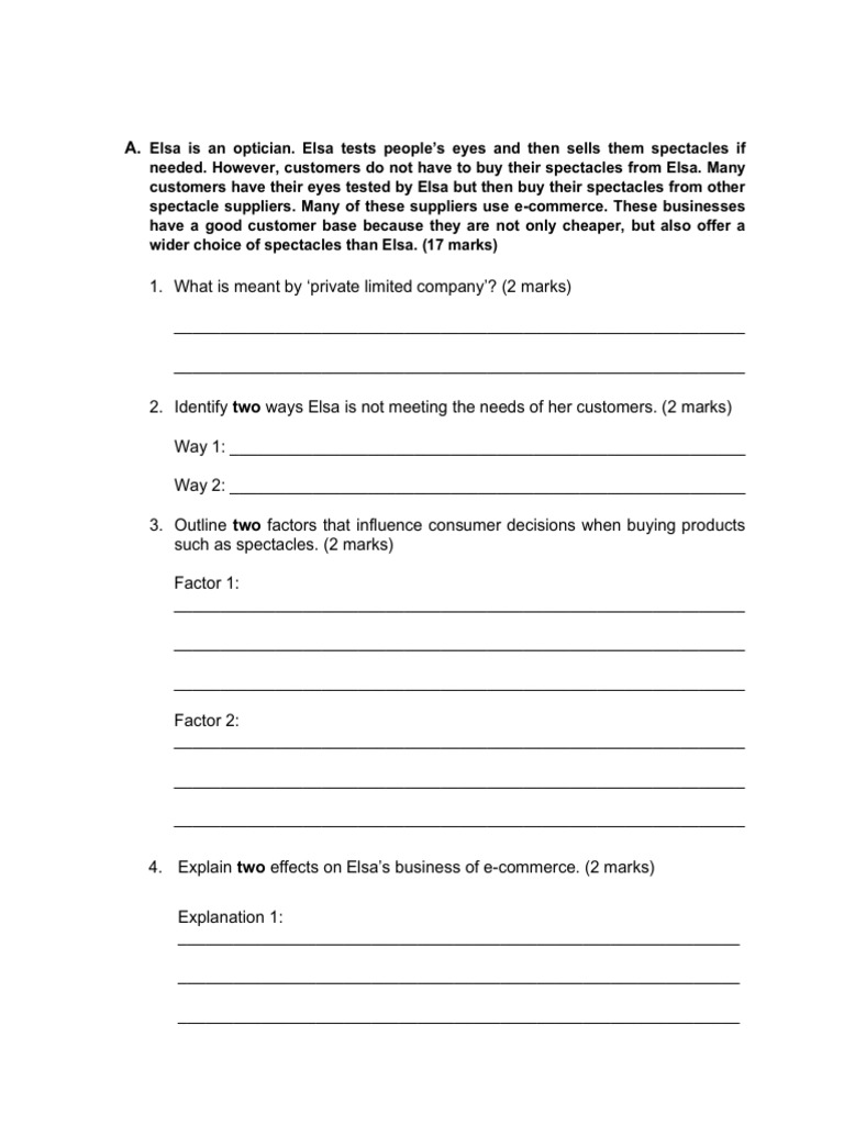 S4 Cambridge IGCSE Revision Sheets | PDF | Quantitative Research ...