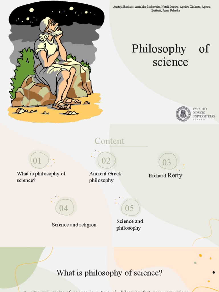 Philosophy of Science Overview | PDF | Science | Philosophy Of Science