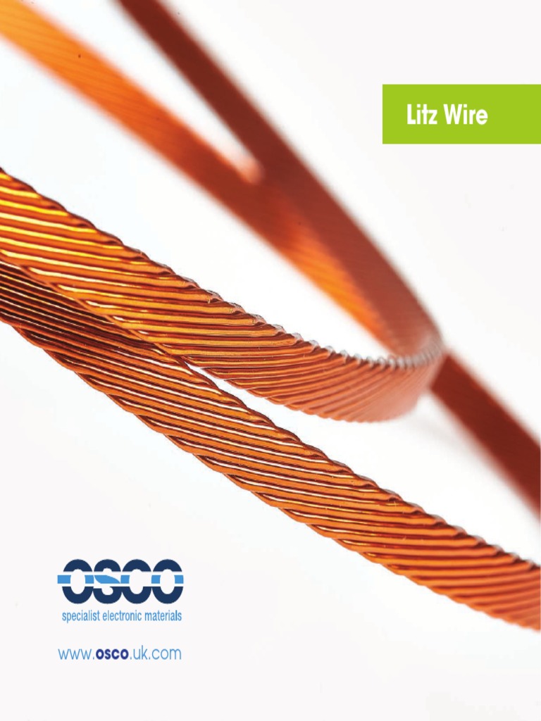 Litz Wire Brochure | PDF | Electric Motor | Wire