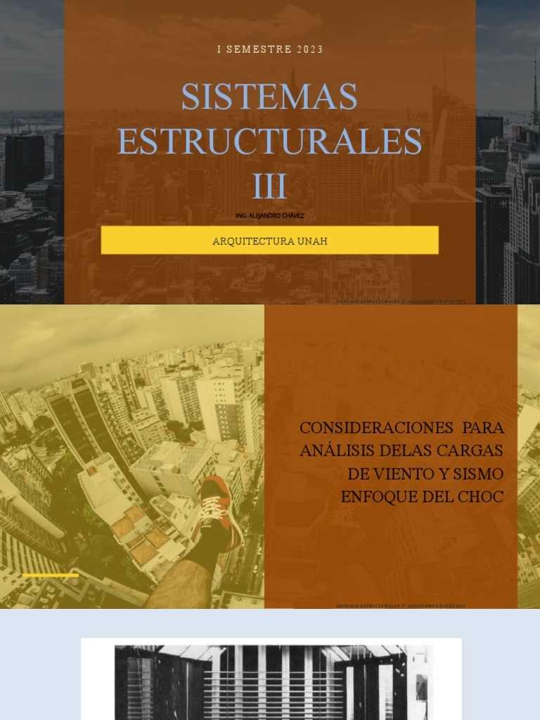 Sistemas Estructurales III Clase# 3 Cargas de Viento | PDF | Herida | Barlovento y sotavento