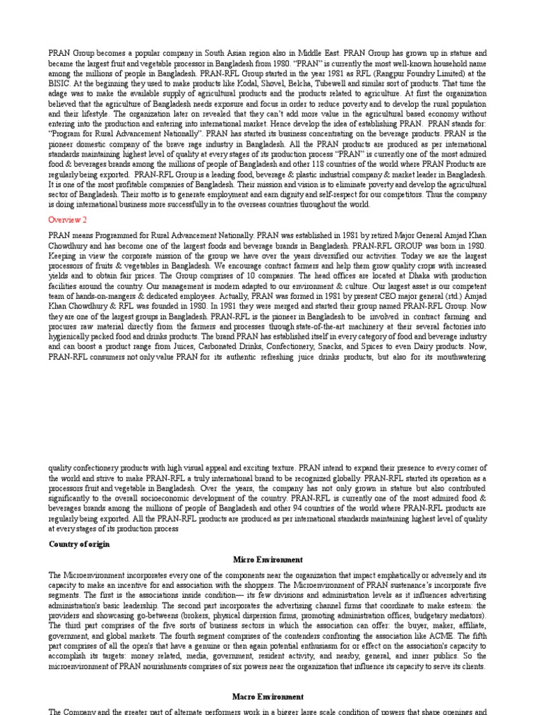 PRAN Group Becomes A Popular Company in South Asian Region Also in ...