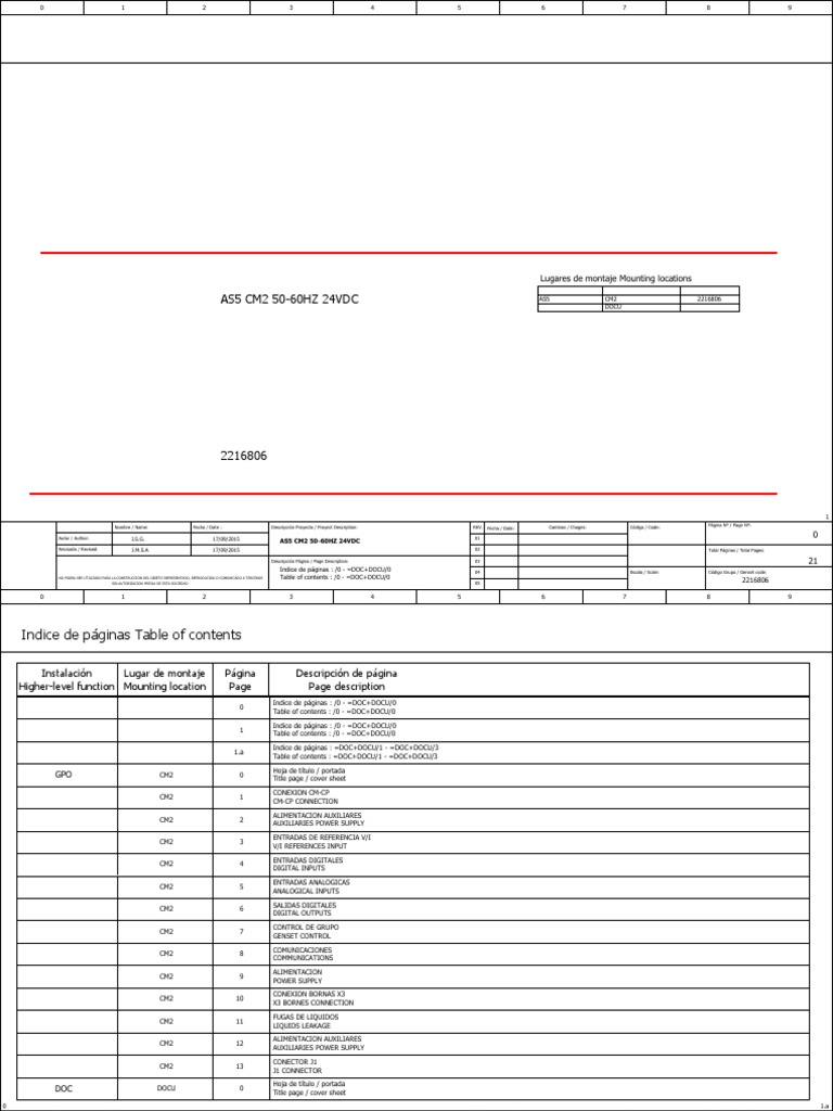 As5 CM2 50-60HZ 24VDC | PDF