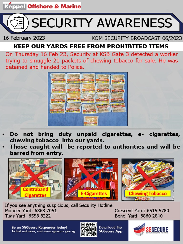 Keeping KOM Yards Safe and Secure: The Importance of Preventing ...