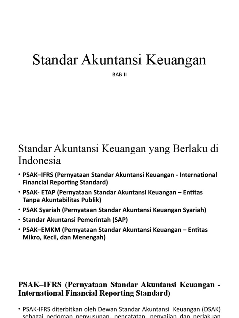 Standar Akuntansi Keuangan | PDF | Pengelolaan Keuangan & Uang
