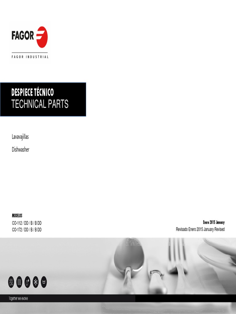 DESPIECE FAGOR CO-112-172 | PDF | Herramientas | Cocina