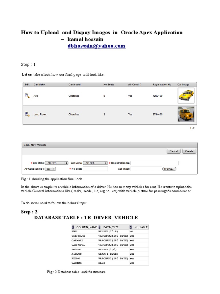 How To Upload and Display Image | PDF | Databases | Table (Database)