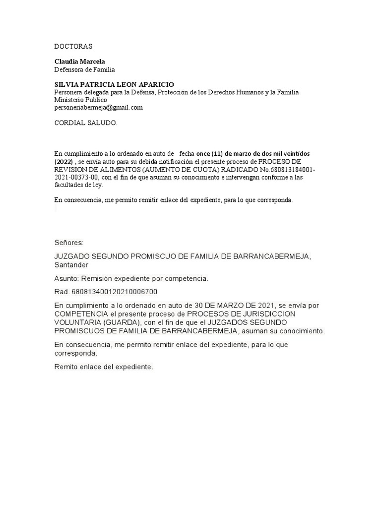 Modelo de Contestacion | PDF | Derecho