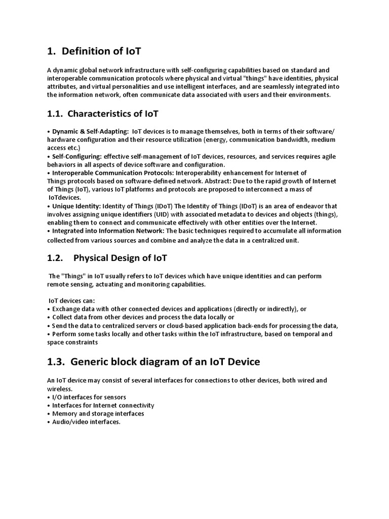 IoT Endsem | PDF | Internet Of Things | Computer Network