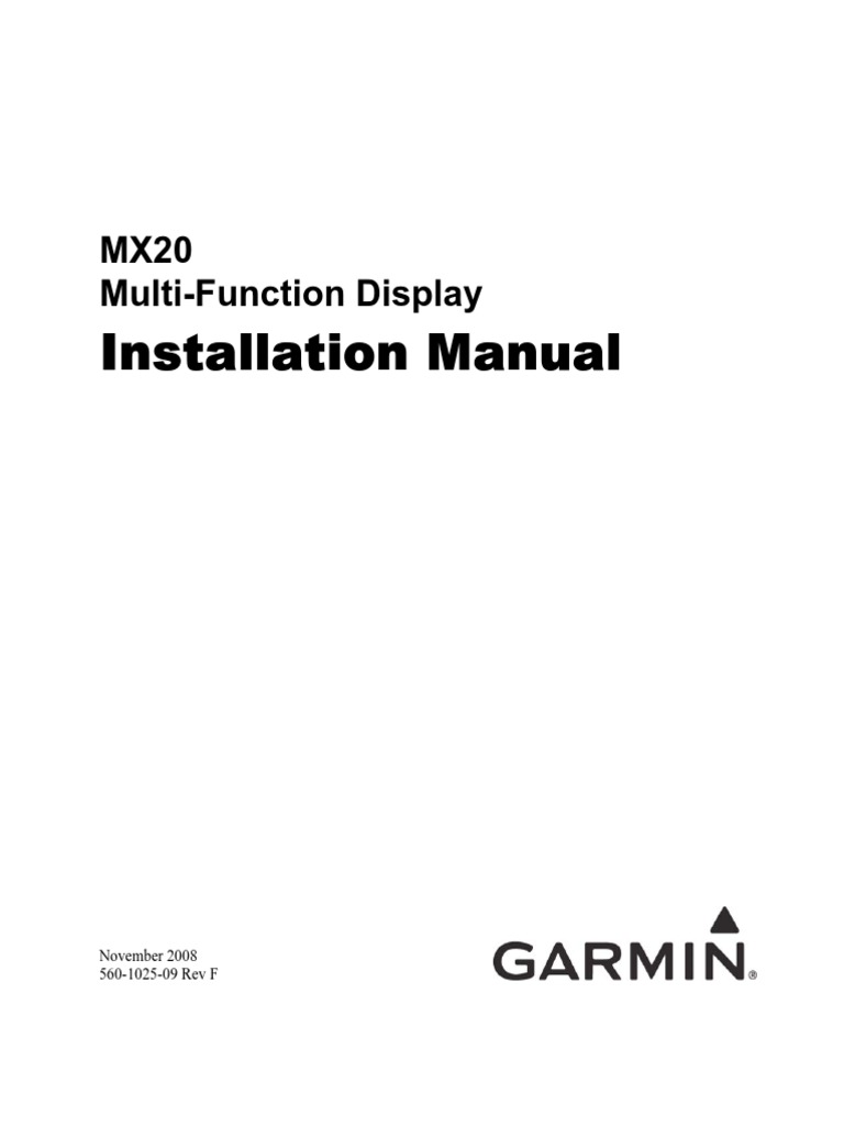 MX20 Installation Manual - 560-1025-09 - 0f1 | PDF | Software | License