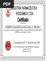 Certificado de Brigada de Emergencia | PDF