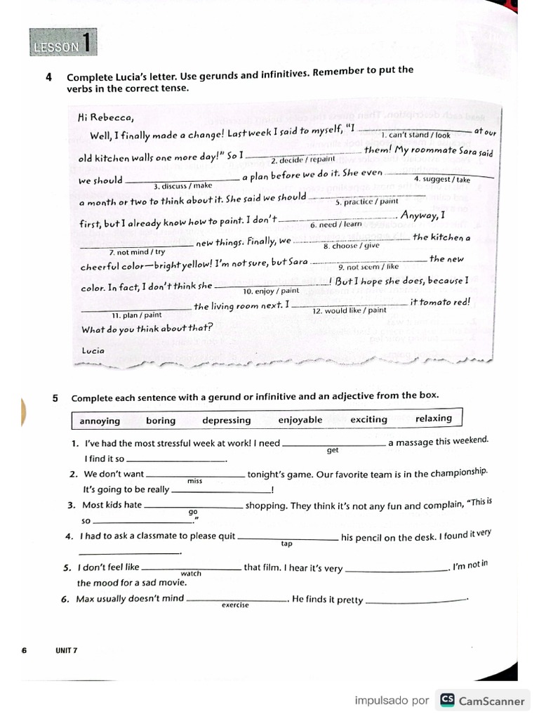 Unit 7 Lesson 1 | PDF