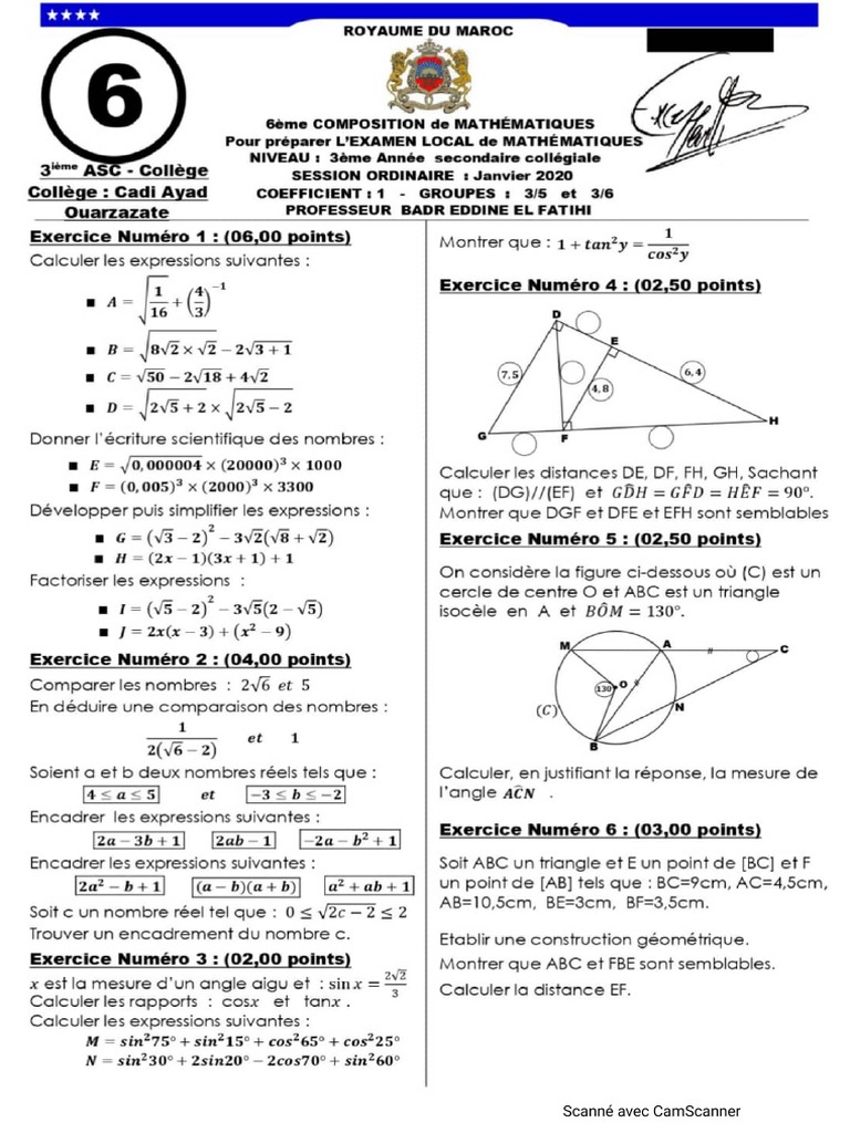 Examen Local 3AC | PDF