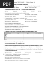 SJL Výstupná Písomka SJL 4. Ročník | PDF