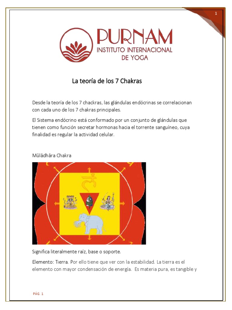 La Teoria de Los 7 Chakras | PDF | Sistema endocrino | Shiva