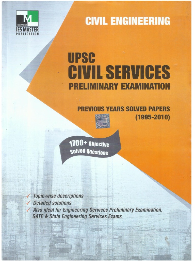 IES Master Editorial Board - CSE (Prelims) - Civil Engineering-IES ...