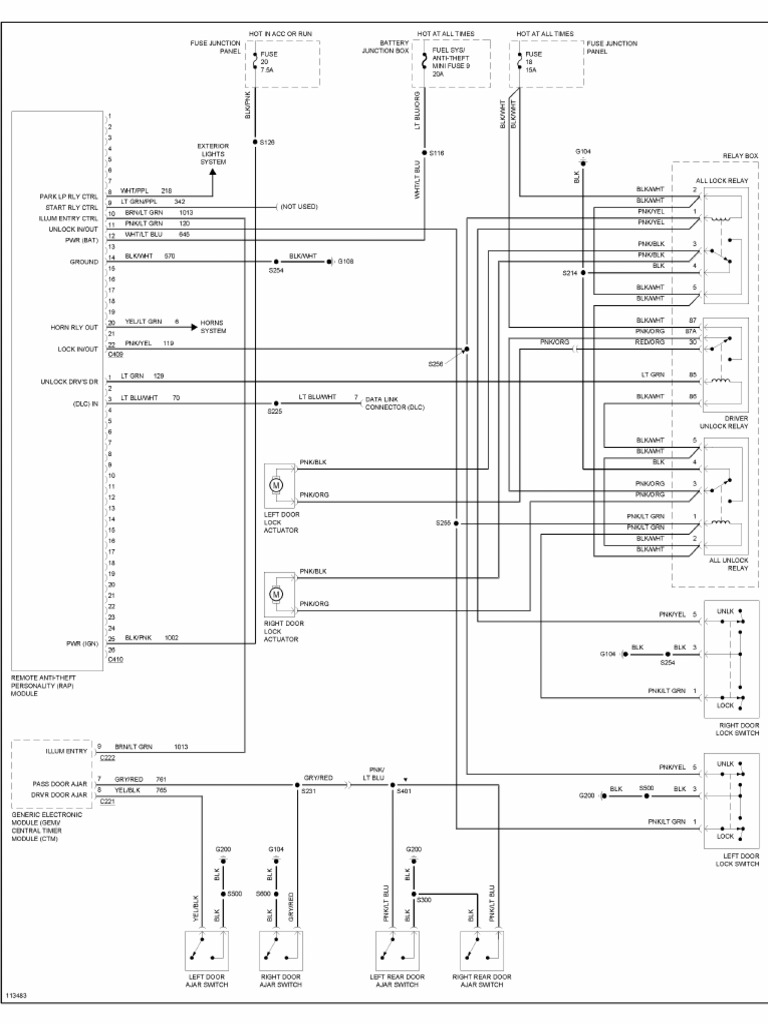 1999 Ford Ranger RAP Diagram | PDF